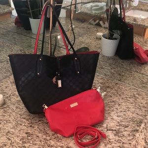 bebe Bags | Pink Travel Weekender Bag | Poshmark